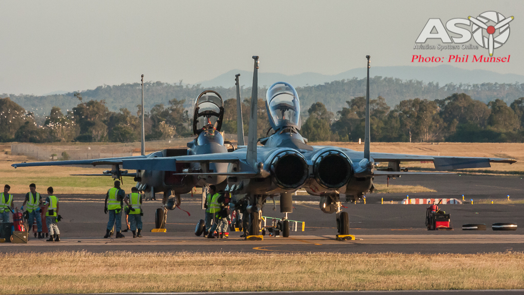 RSAF F-15SG's Accelerate Into Action! - Exercise Wallaby 2016 ...